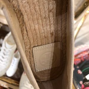Tory Burch | Shoes | Tory Burch Pearl Logo Espadrille Shoe | Poshmark